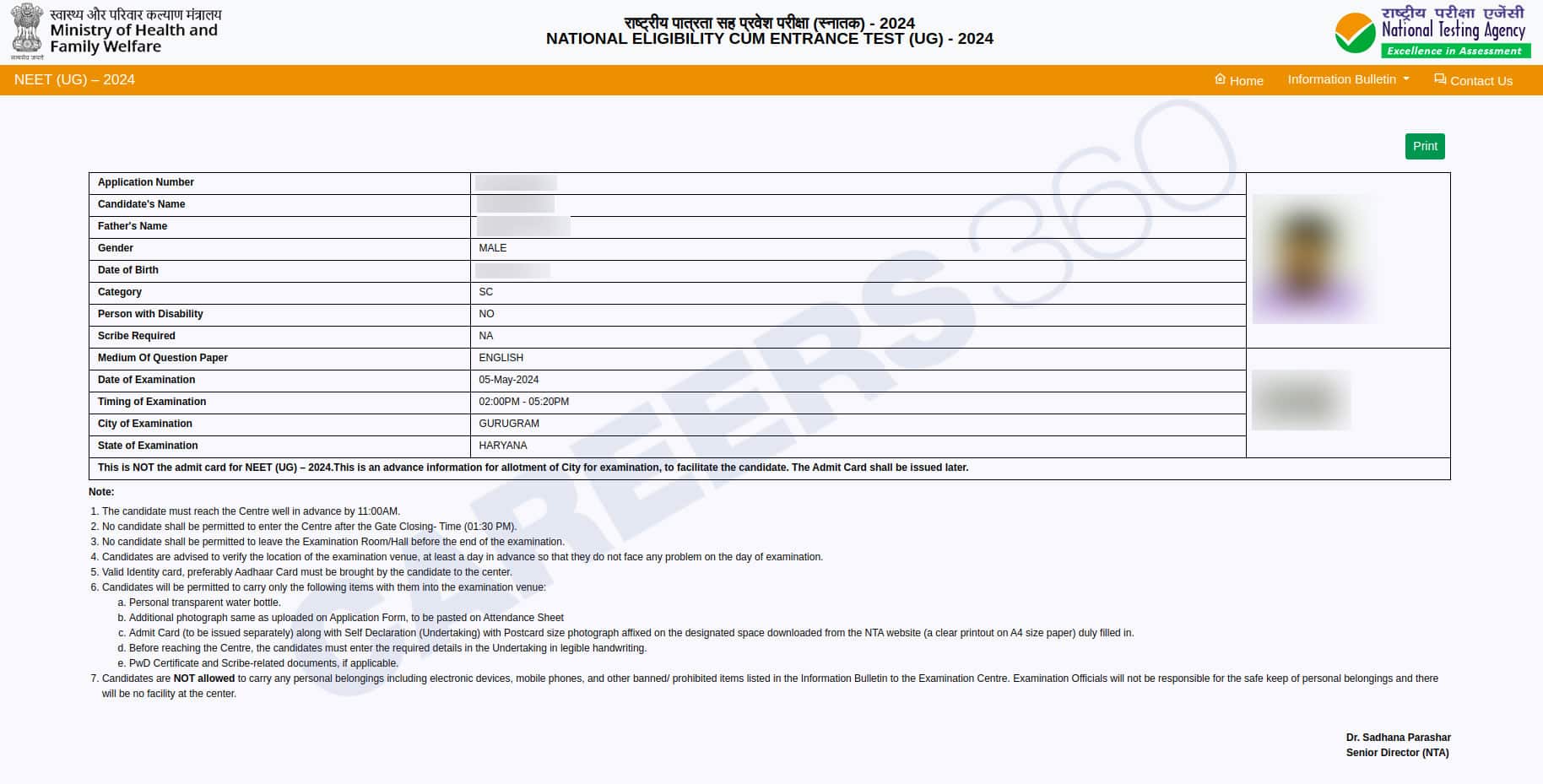 NEET City Intimation Slip 2025 - Release Date, How to Download Intimation Slip @neet.nta.nic.in